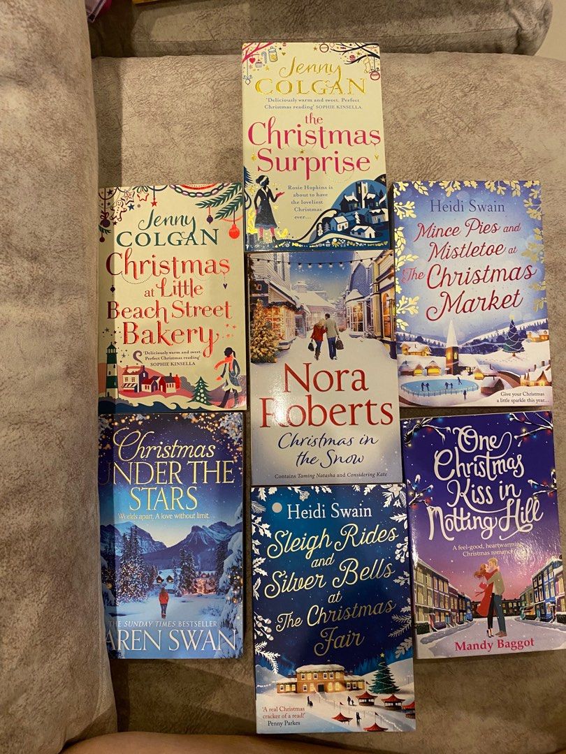 Christmas Fiction Heidi Swain, Jenny Colggan, Nora Roberts, Mandy ...