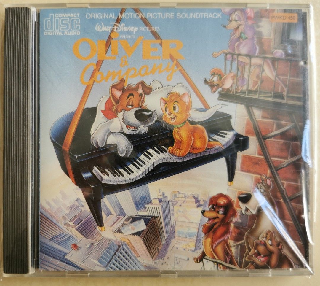 Disney Soundtrack: Oliver Company (Made In UK) RARE, Hobbies & Toys ...