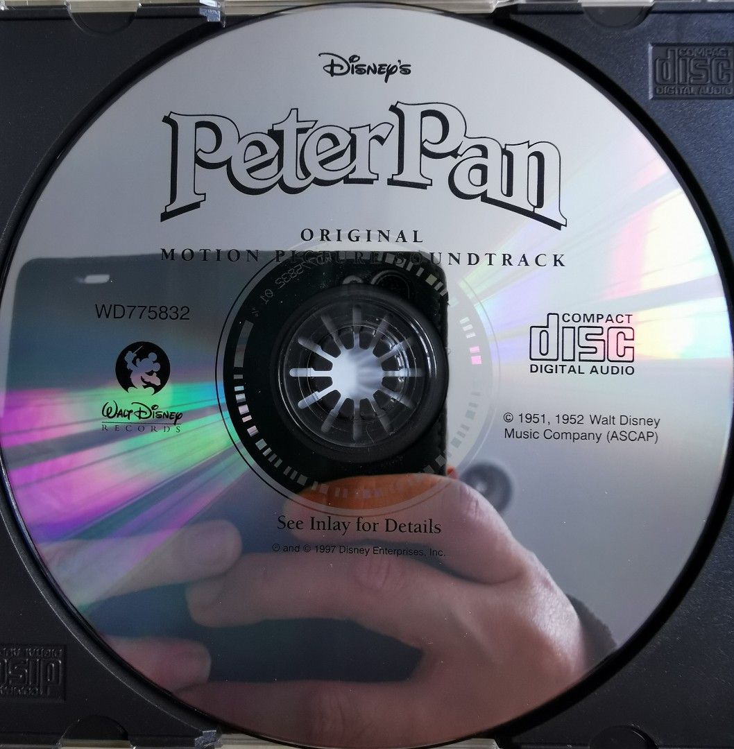Disney Soundtrack: Peter Pan (Made In UK) RARE, Hobbies & Toys, Music & Media, CDs & DVDs on ...