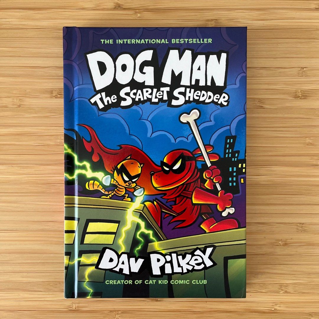 Dog Man / Dogman: The Scarlet Shedder (Book 12) by Dav Pilkey - Comic ...