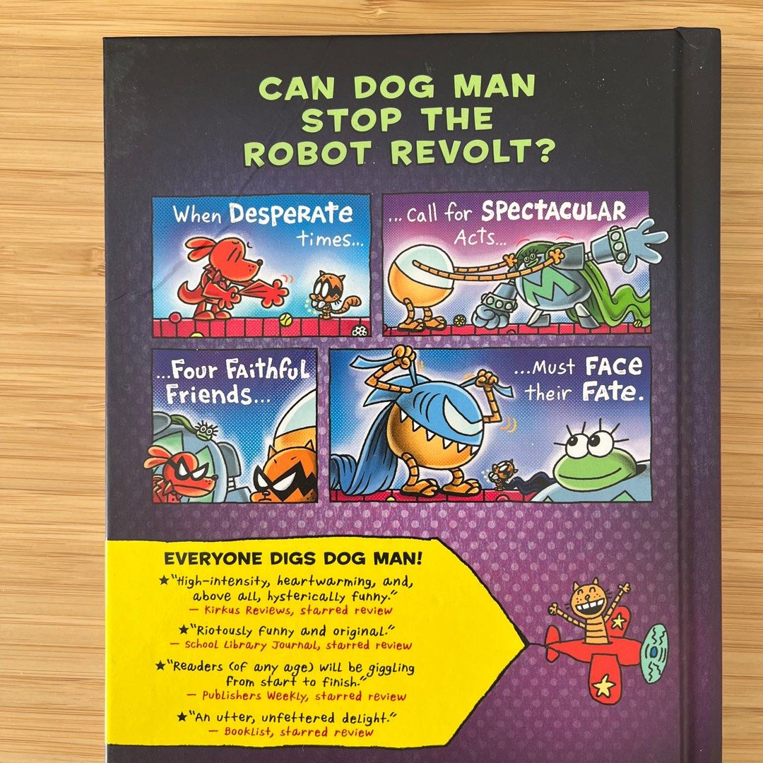 Dog Man / Dogman: The Scarlet Shedder (Book 12) by Dav Pilkey - Comic ...