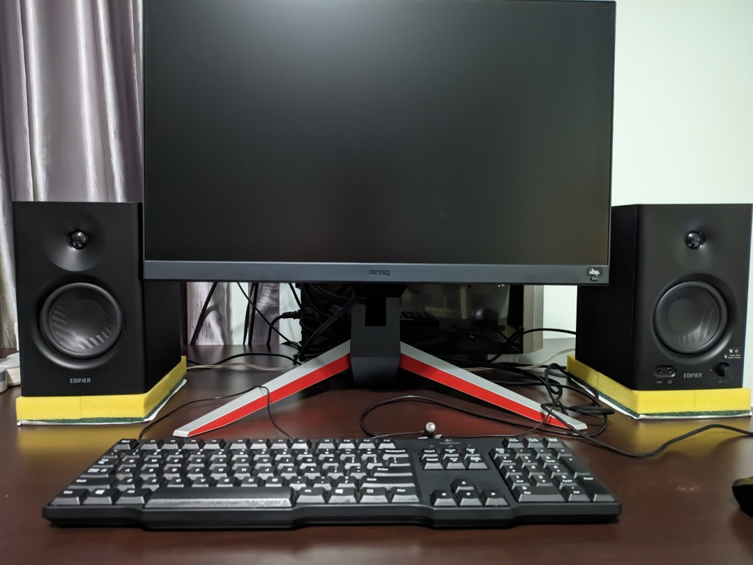 Edifier MR4 Studio Monitor Speakers Black Colour, Audio, Soundbars ...