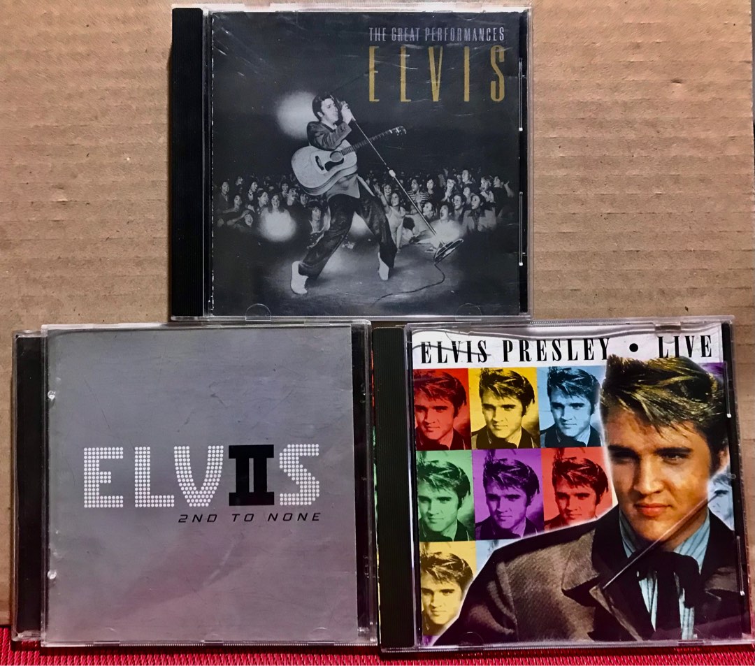 Elvis Presley 3-CD Bundle Sale!, Hobbies & Toys, Music & Media, CDs ...