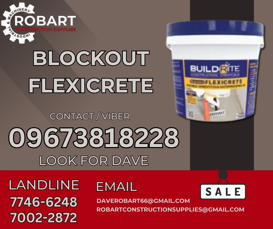 FLEXICRETE WATERPROOFING SYSTEM, Commercial & Industrial, Industrial ...