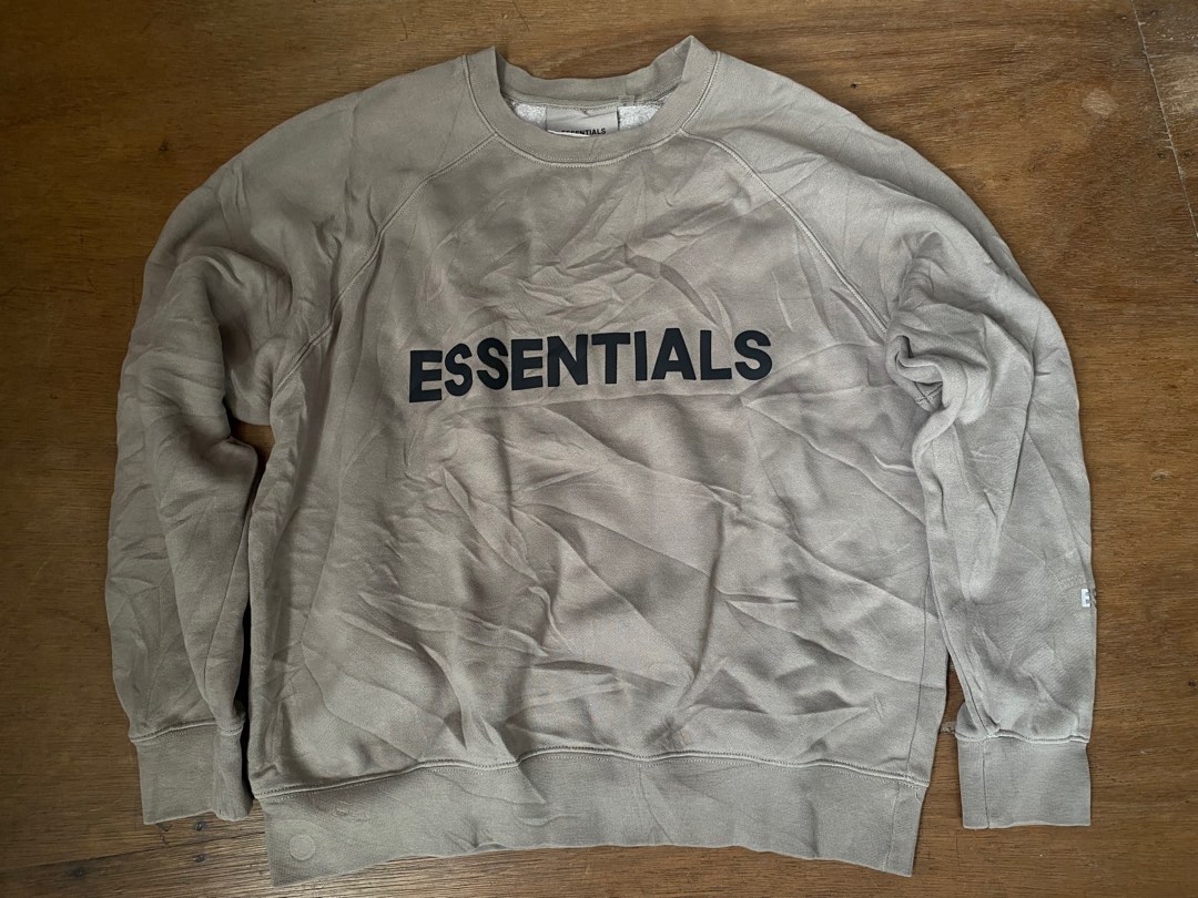 fog essentials crew neck, Men's Fashion, Tops & Sets, Hoodies on Carousell