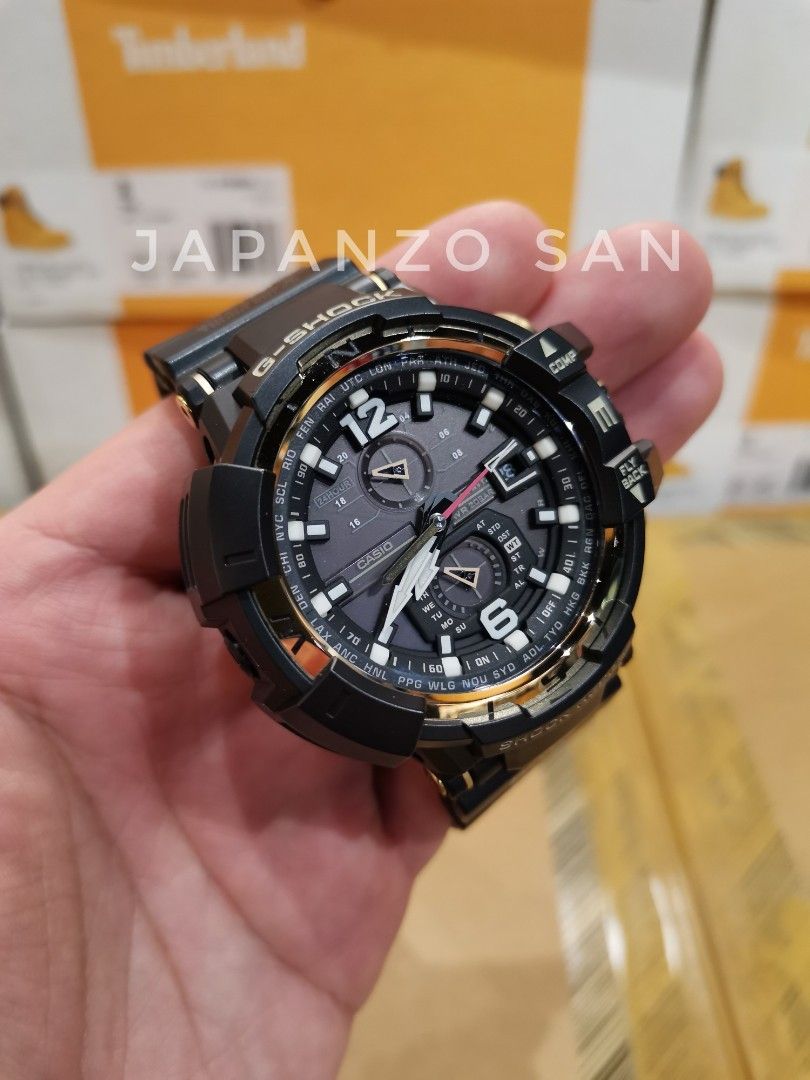 G-Shock Sky Cockpit GW-A1130-1A 30th Anniversary Limited Edition, Men's ...