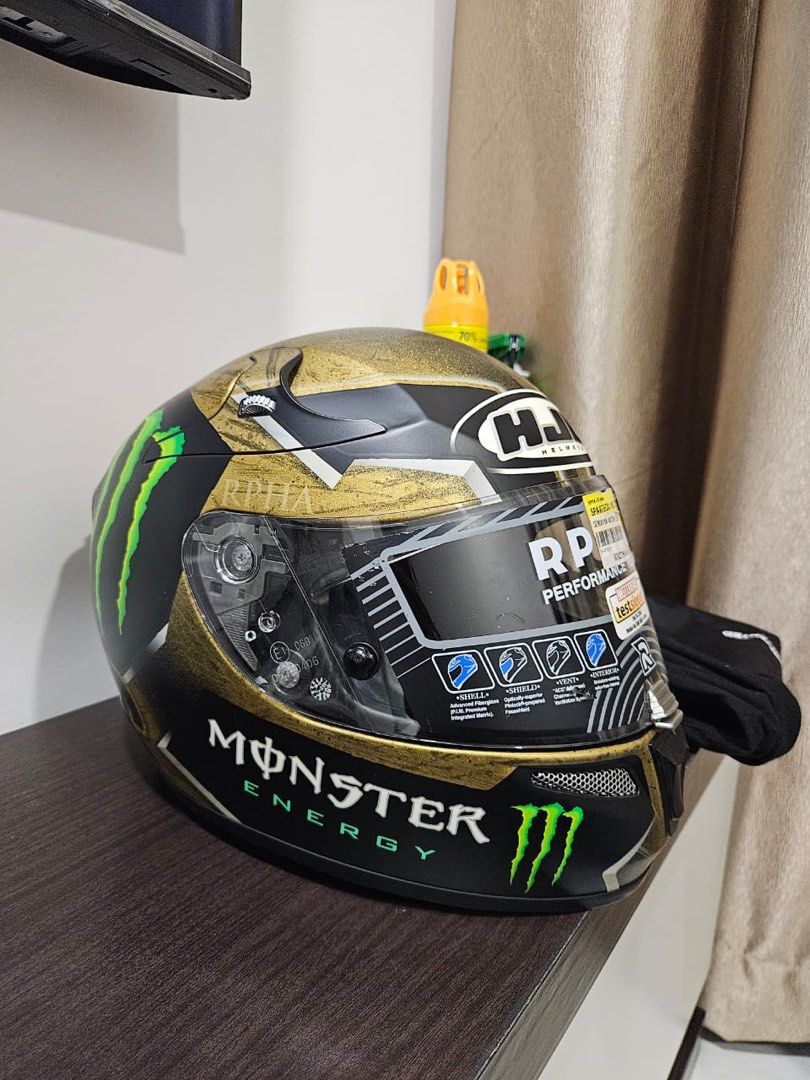 HJC Helmet Full Face size XL (New), Motorbikes on Carousell