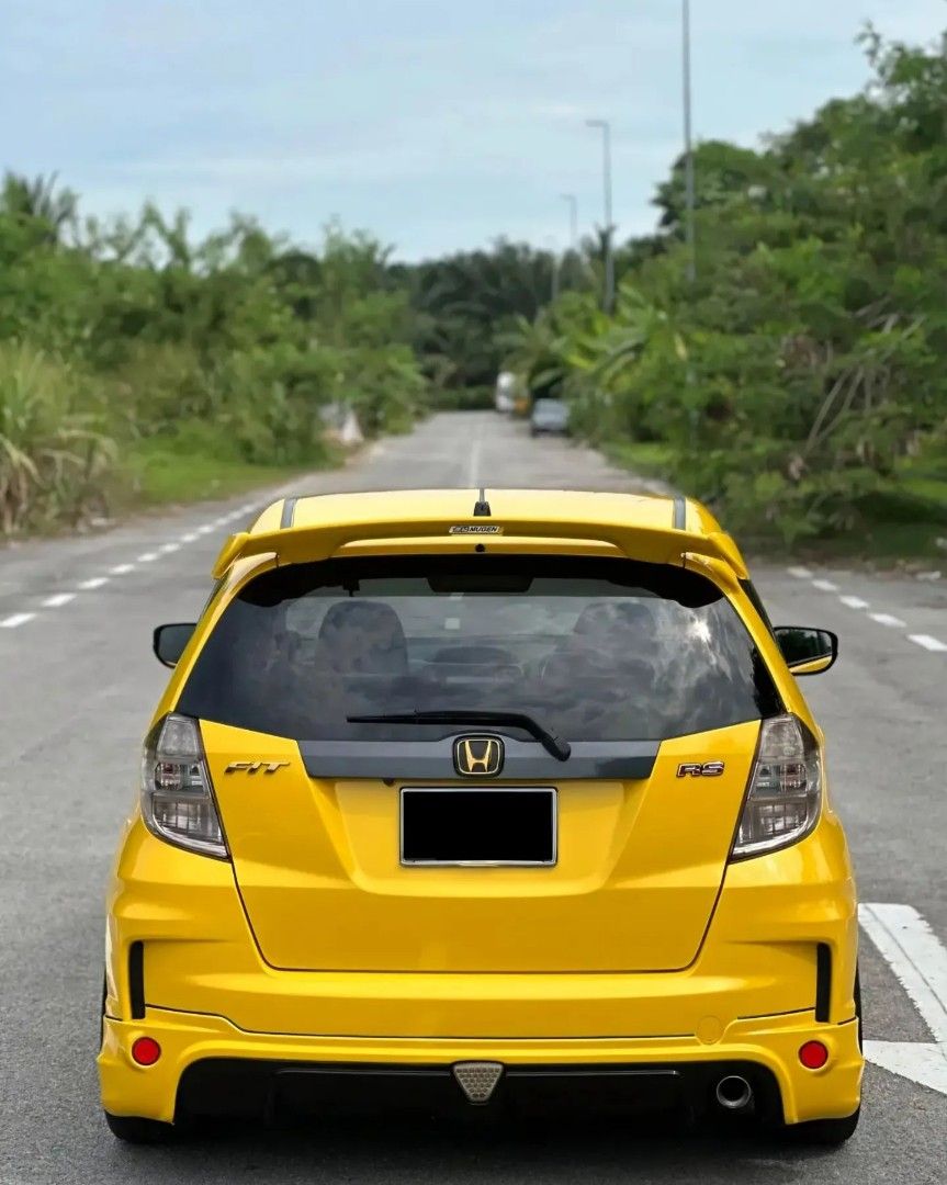 Honda jazz fit ge front rear bumper RS preorder, Car Accessories, Accessories on Carousell