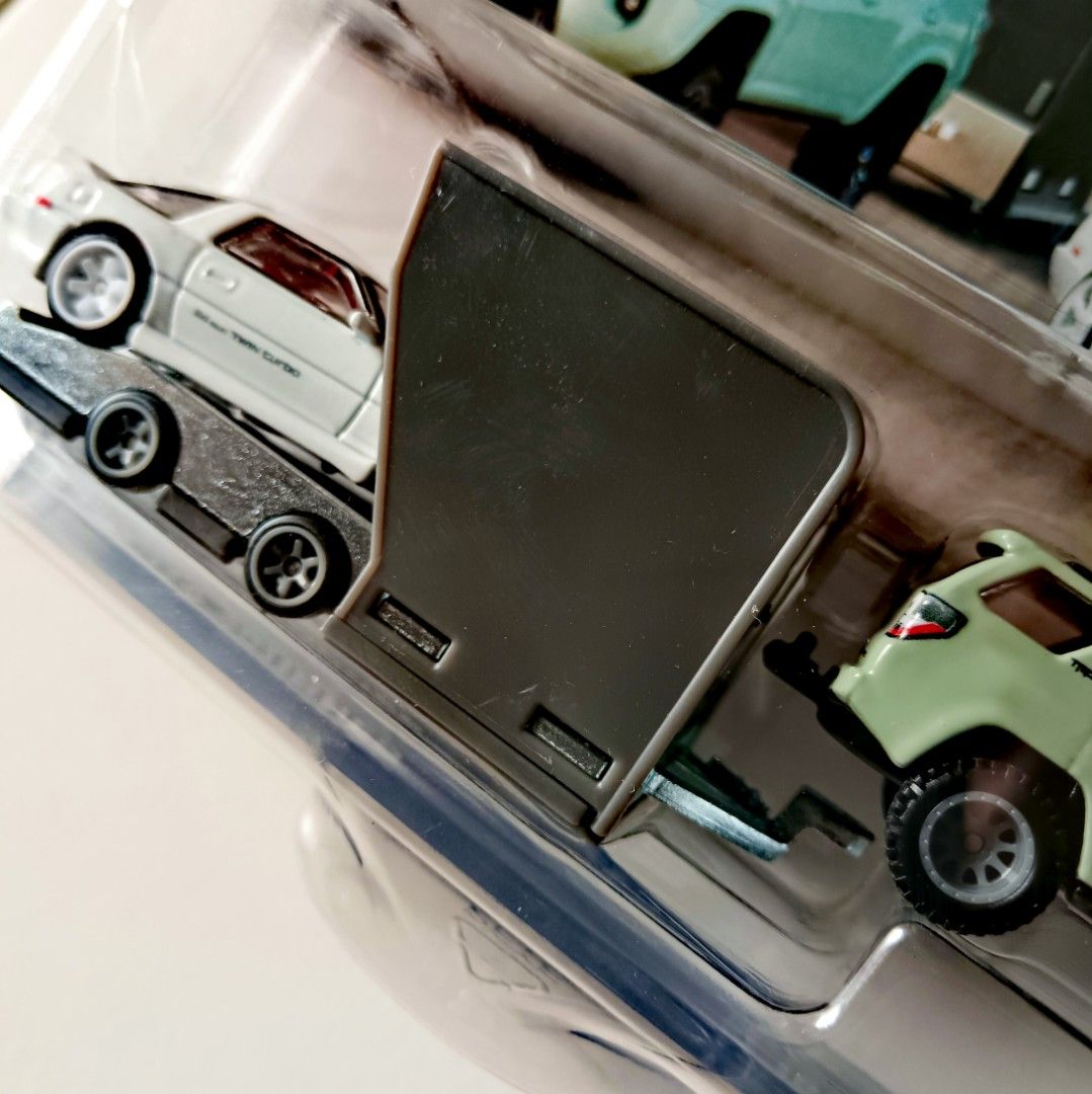 HOT WHEELS PREMIUM CAR CULTURE Team Transport '18 Toyota 4Runner +' 89 ...