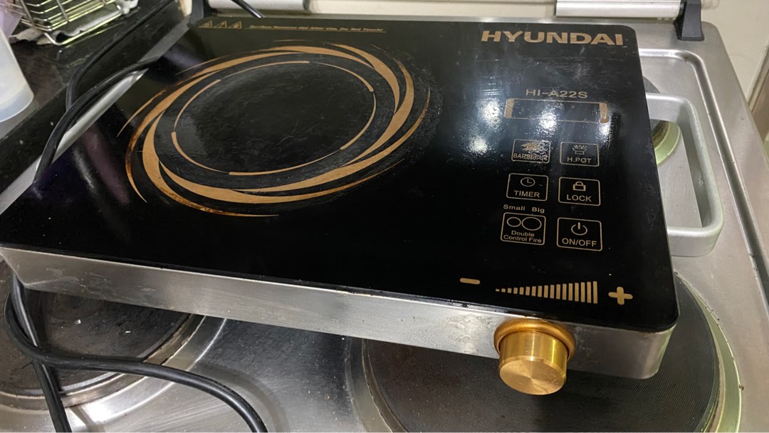 RUSH SALE HYUNDAI Infrared Cooker HI-A22S, Furniture & Home Living ...