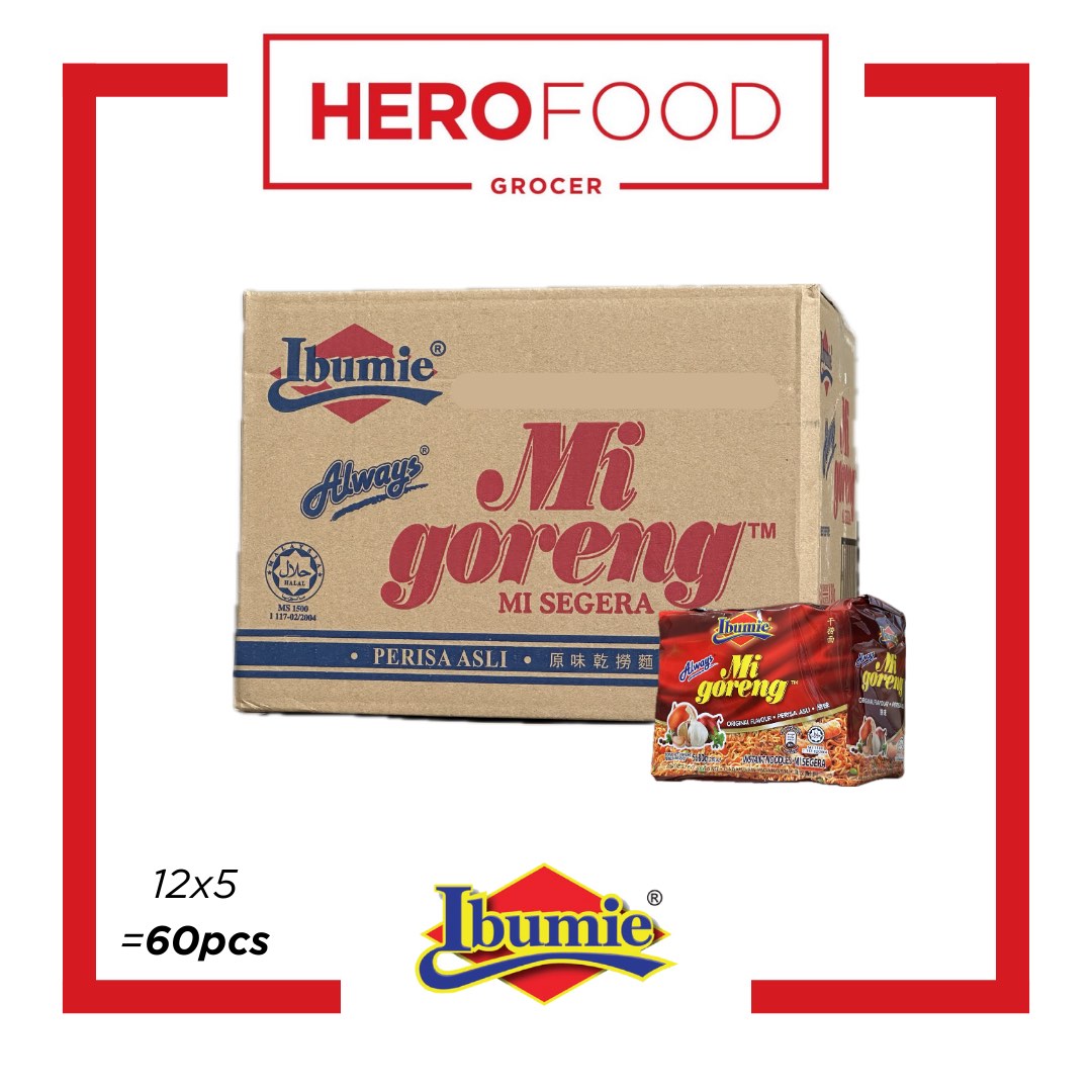 Ibumie asli (12 x 5 x 80g), Food & Drinks, Other Food & Drinks on Carousell