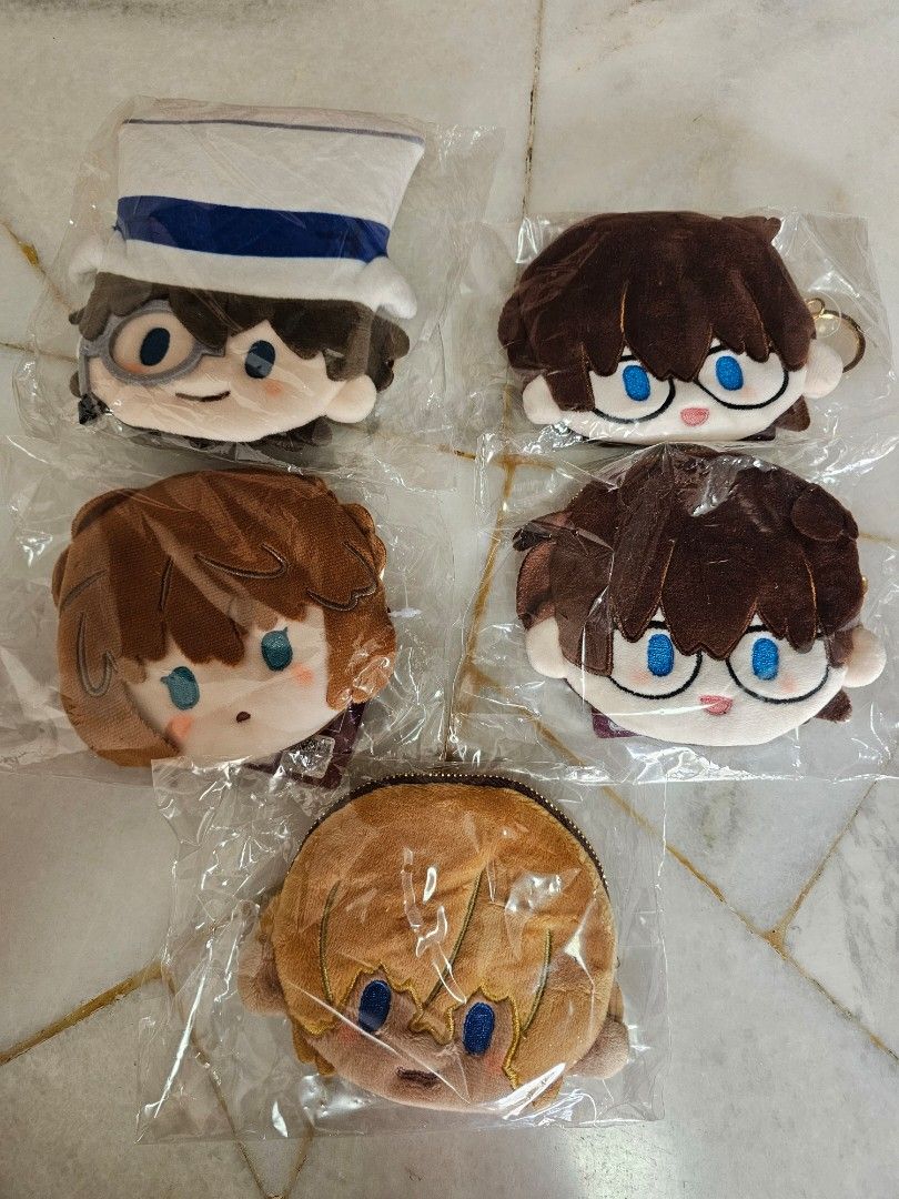 Ichiban Kuji Detective Conan F Prize - Mascot Plush Wallet, Hobbies ...