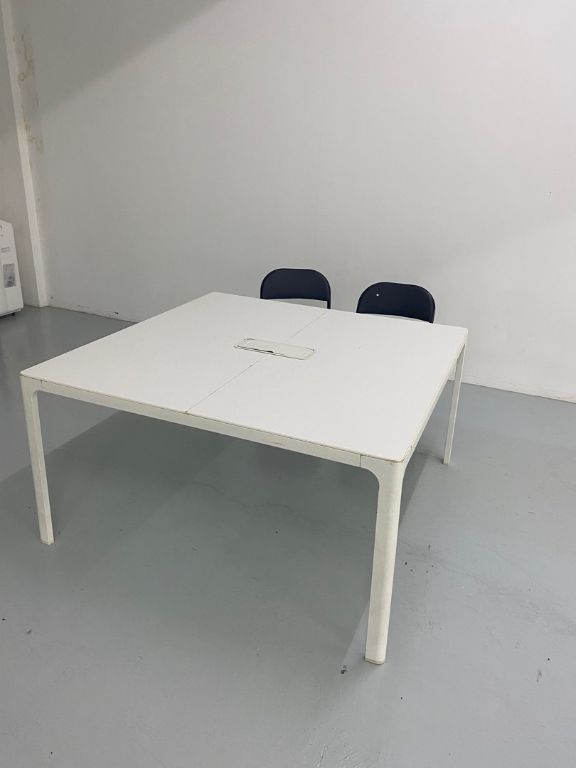 Ikea bekant conference table, Furniture & Home Living, Furniture ...