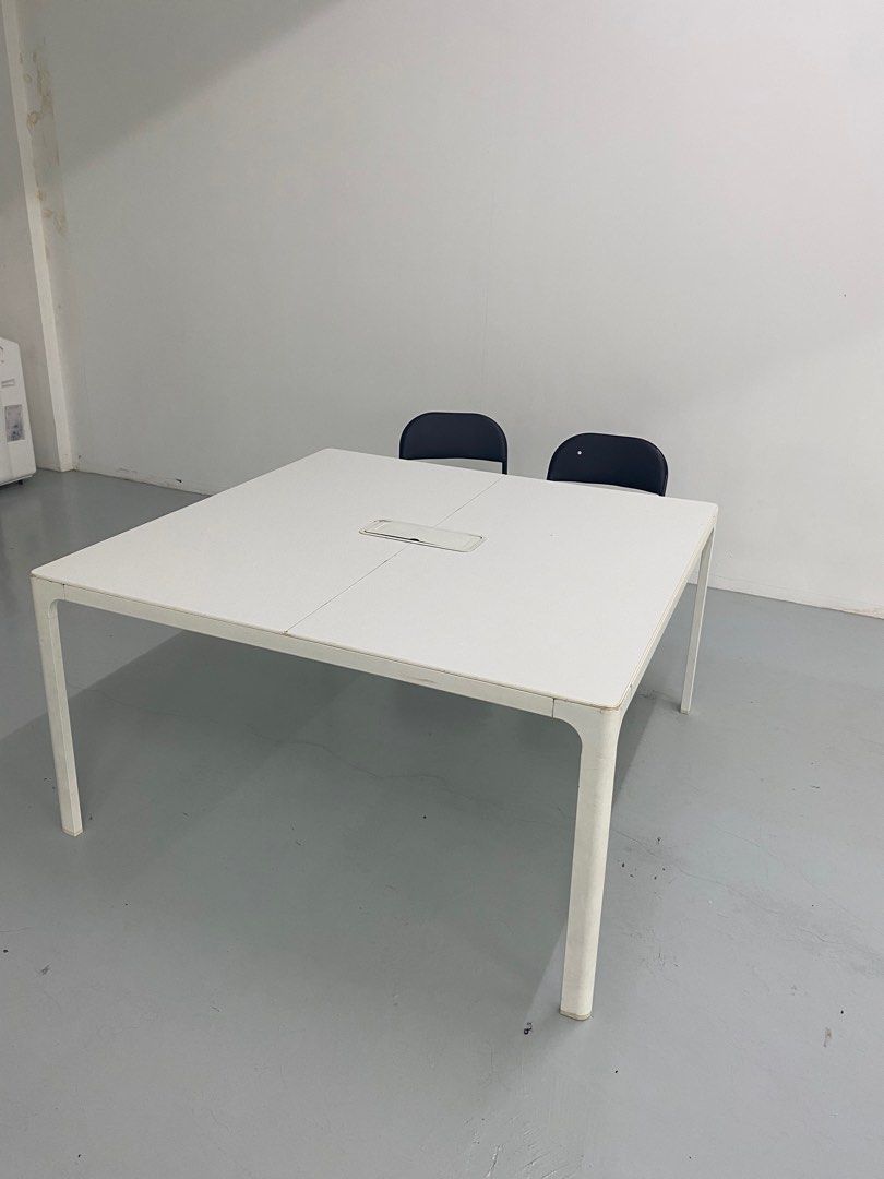 Ikea bekant conference table, Furniture & Home Living, Furniture ...