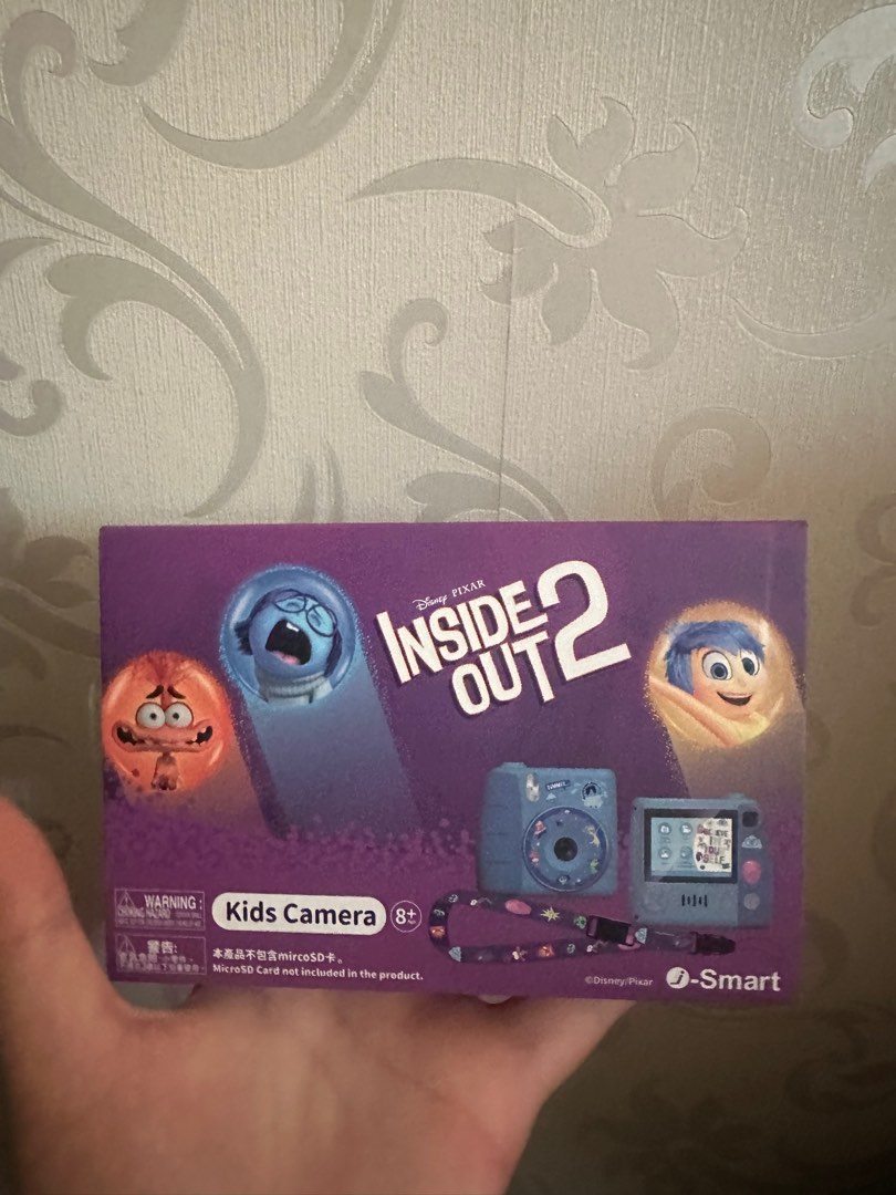 Inside out 2 kids camera送sd卡, 攝影器材, 相機 - Carousell