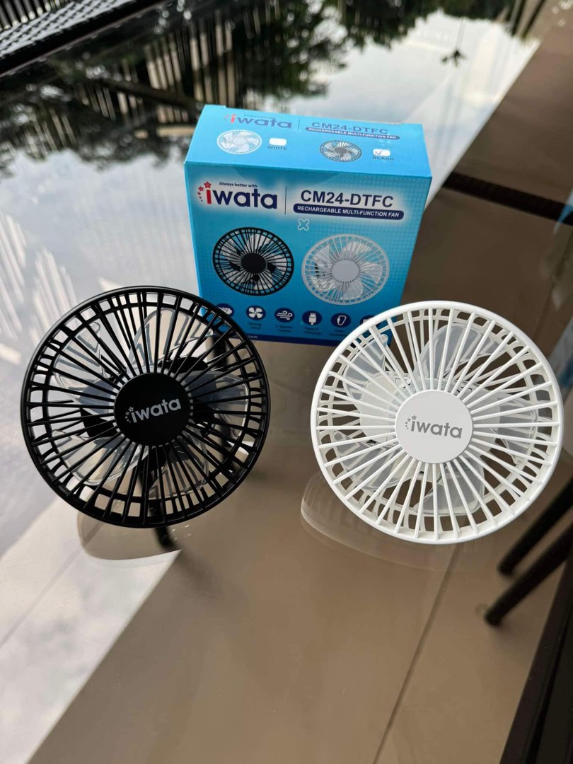 IWATA MINI FAN, Furniture & Home Living, Lighting & Fans, Fans on Carousell