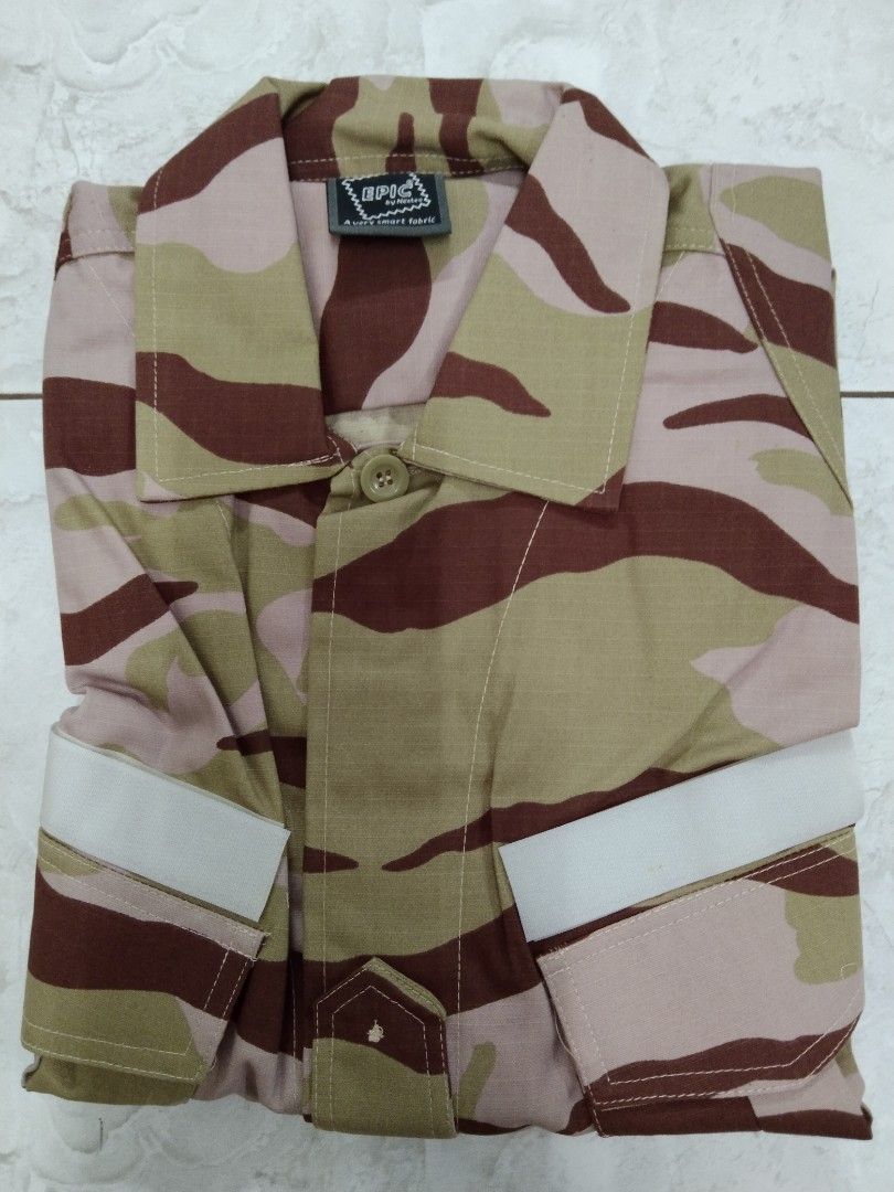 Jacket Army Celoreng Harimau Gurun (HG07), Men's Fashion, Coats ...