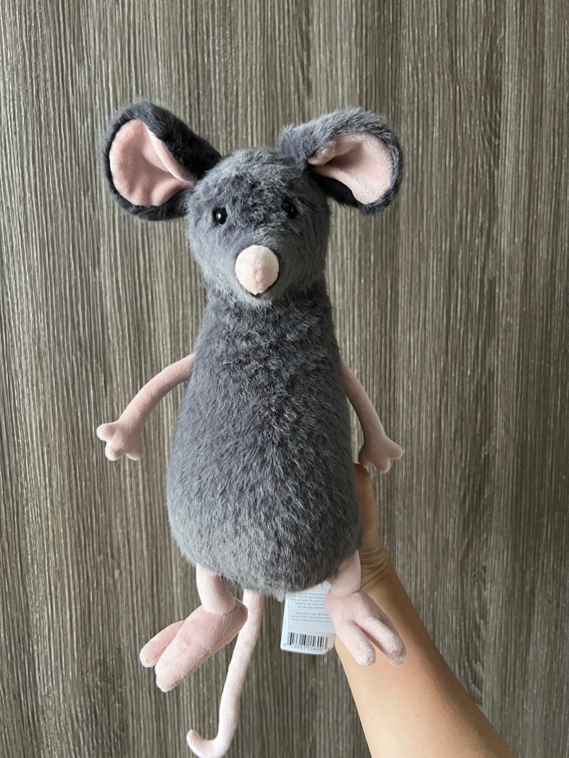 Jellycat sad rat【Ready Stock】, Babies & Kids, Infant Playtime on Carousell
