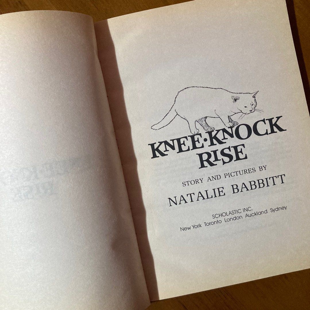 Knee-Knock Rise by Natalie Babbitt (Middle Grade / Newbery Honor ...