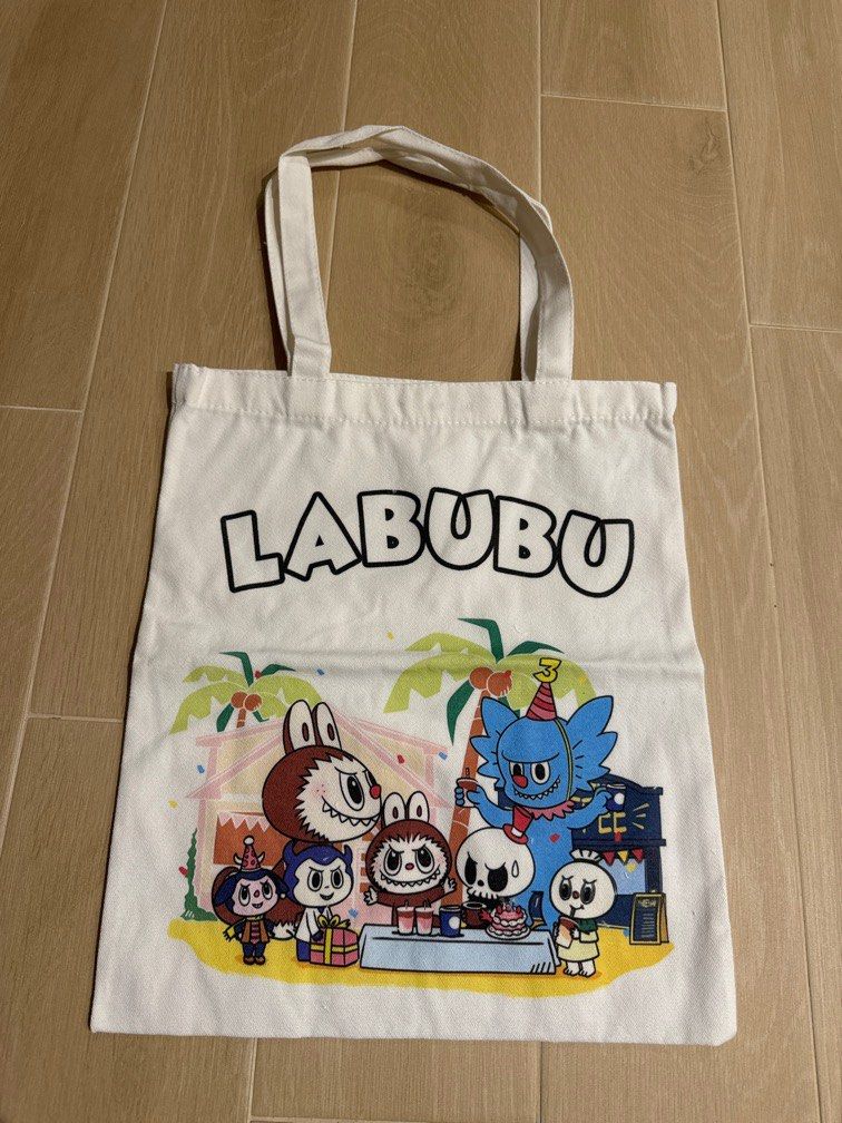 Labubu Carnival Tote Bag, Women's Fashion, Bags & Wallets, Tote Bags on ...