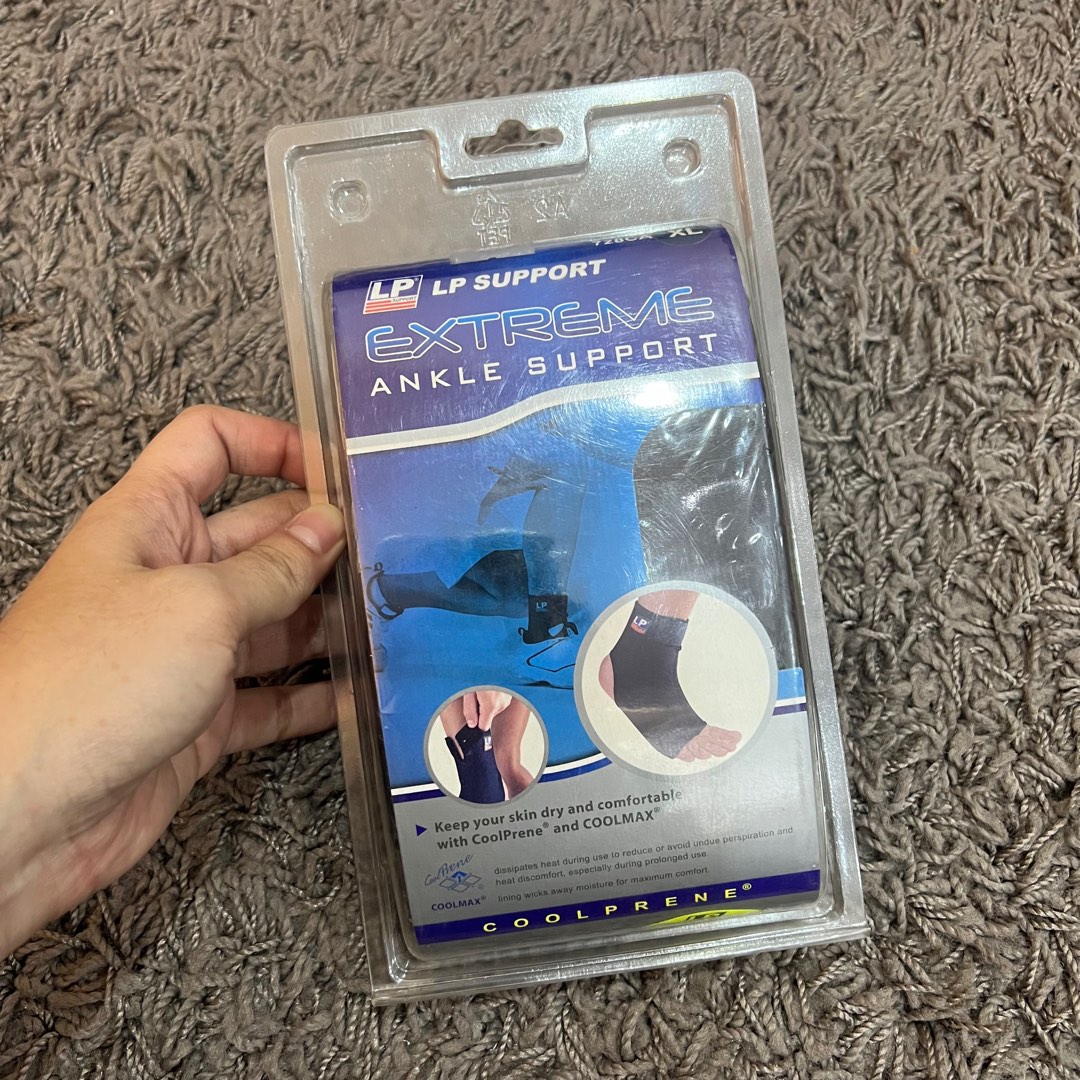 LP Support Extreme Ankle Support, Health & Nutrition, Braces, Support ...