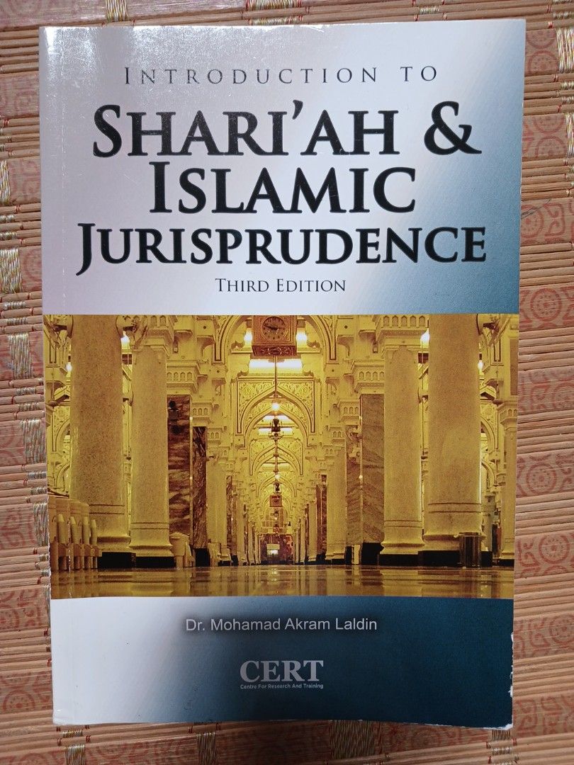 Malaysian Islamic Legal System (LAW499), Hobbies & Toys, Books ...