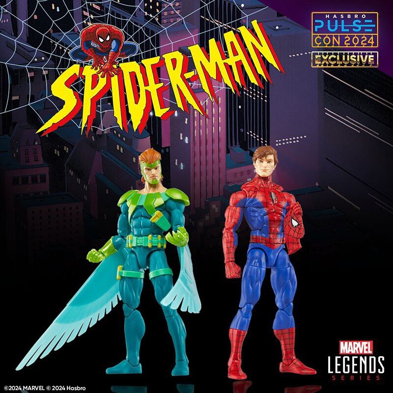 Marvel legends vhs spider man animated series spider man vs marvel's ...