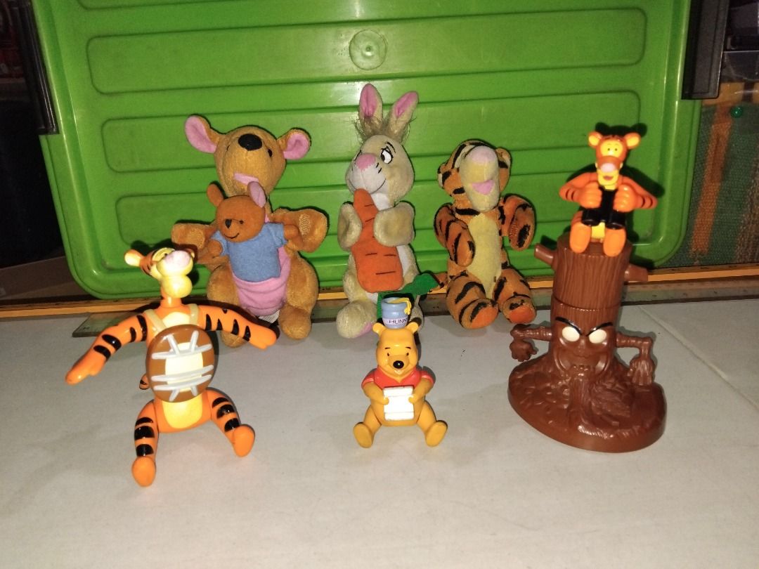 McDo - Disney - Tigger with Winnie the Pooh, Kanga, Roo and Rabbit ...