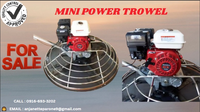 Mini Power trowel -gasoline engine, Everything Else, Looking For on ...