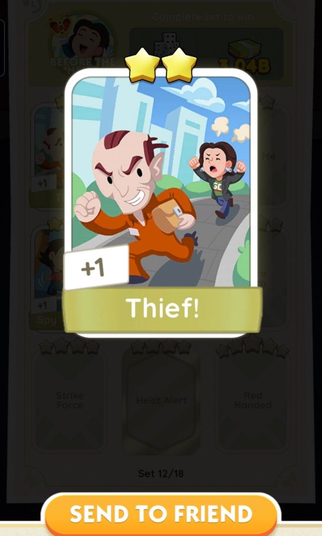 Monopoly Go Sticker : Guard Duty ; Thief ; Spy Training., Hobbies ...