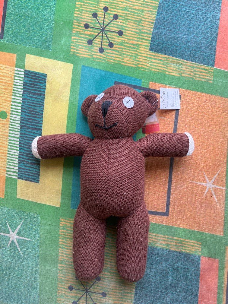 Mr Bean Teddy Bear, Hobbies & Toys, Toys & Games on Carousell
