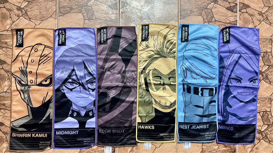 My Hero Academia MHA towel, Hobbies & Toys, Collectibles & Memorabilia ...