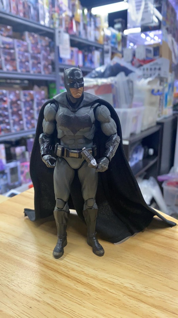(N)開封品 無盒 齊件 Bandai S.H.Figuarts Shf Batman Justice League 正義聯盟 蝙蝠俠, 興趣 ...