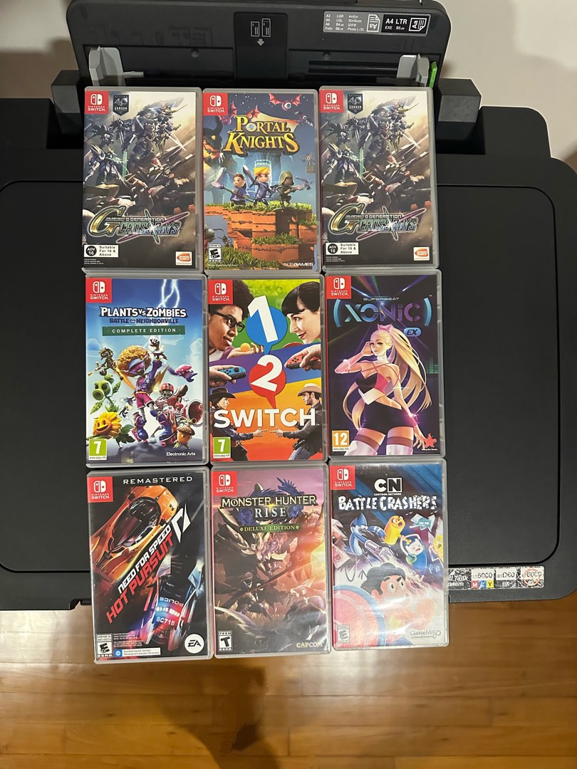 Nintendo Switch game Gundam G Generation cross rays / Portal knights ...
