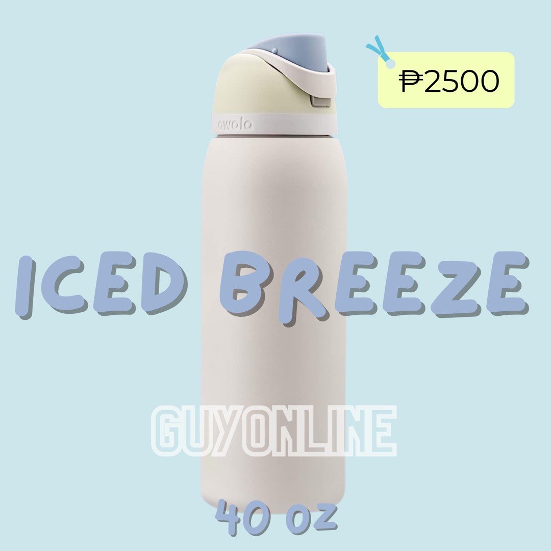 Original Owala Freesip 40oz Iced Breeze, Furniture & Home Living ...