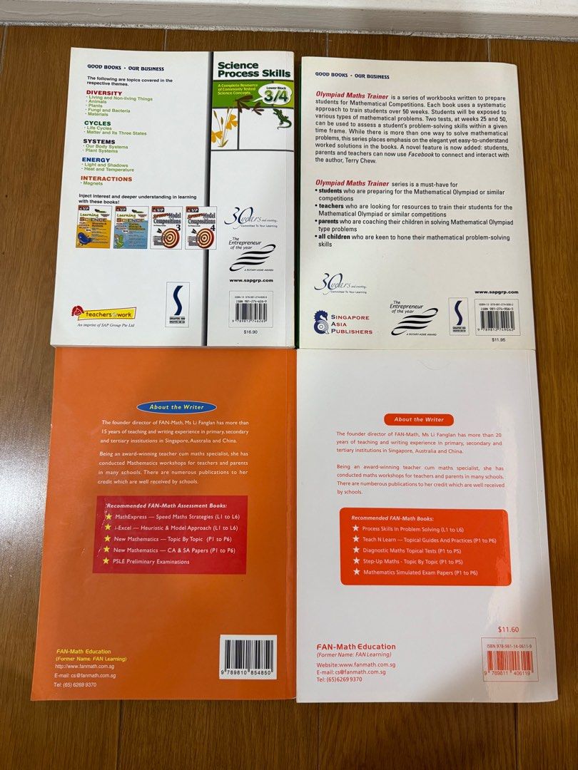 P3 and p4 science process skills teachers at work fan math process ...