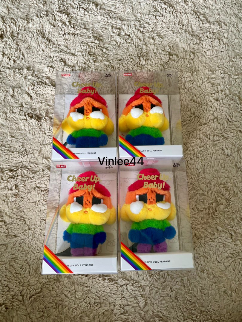 Popmart Cheer Up Rainbow Baby Pendant, Hobbies & Toys, Toys & Games on ...