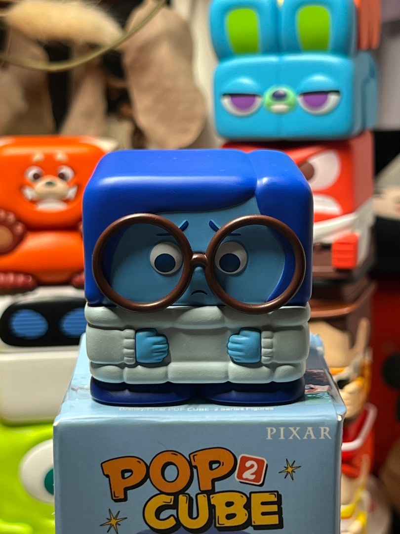 PopMart Cube 2 Sadness, Hobbies & Toys, Collectibles & Memorabilia, Fan ...