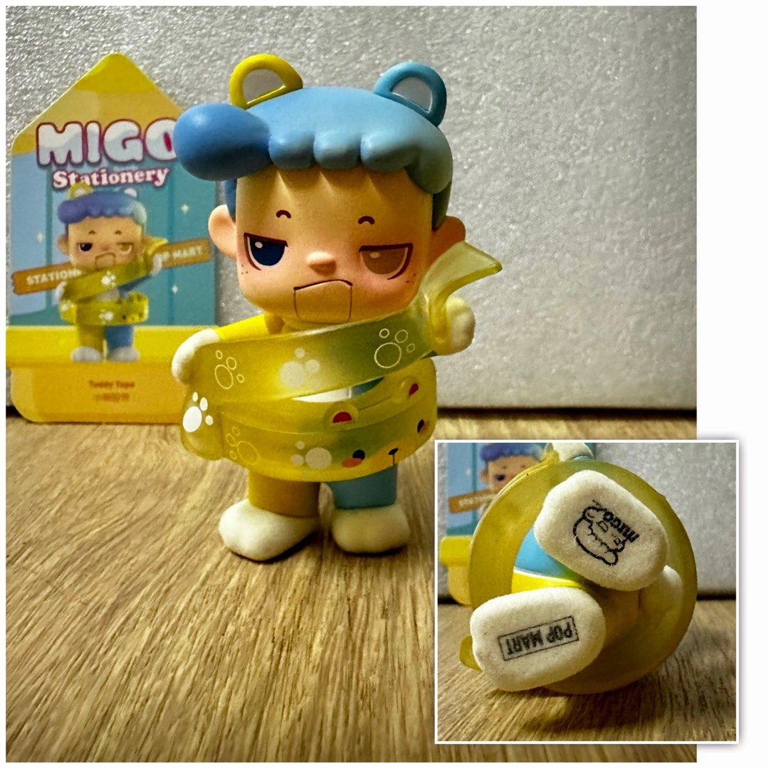 Popmart Migo Teddy Tape, Hobbies & Toys, Toys & Games on Carousell