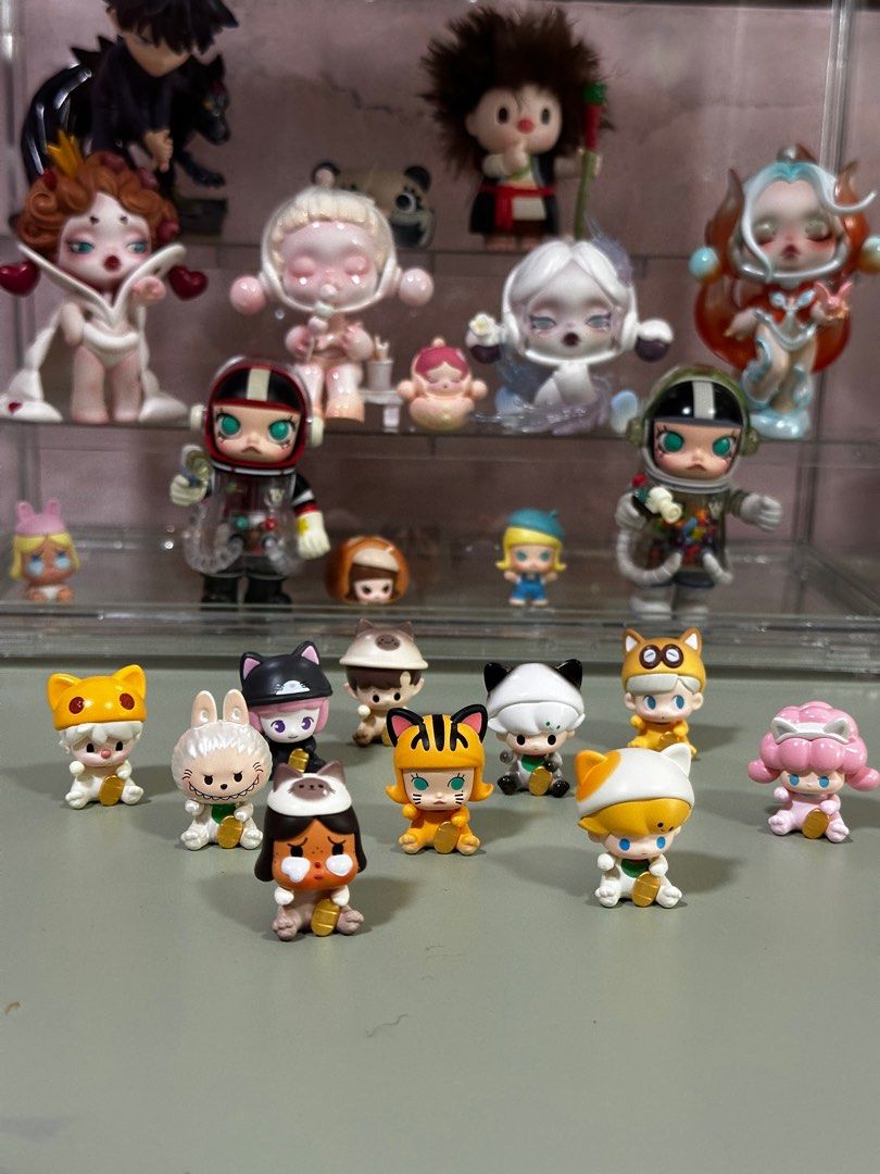 Popmart PopBean Lucky Cat, Hobbies & Toys, Toys & Games on Carousell