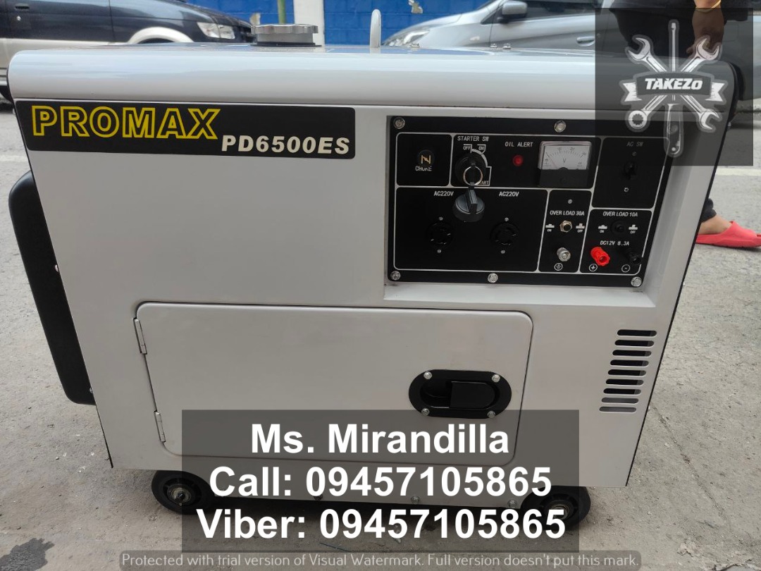 Promax diesel generator, Commercial & Industrial, Construction Tools ...