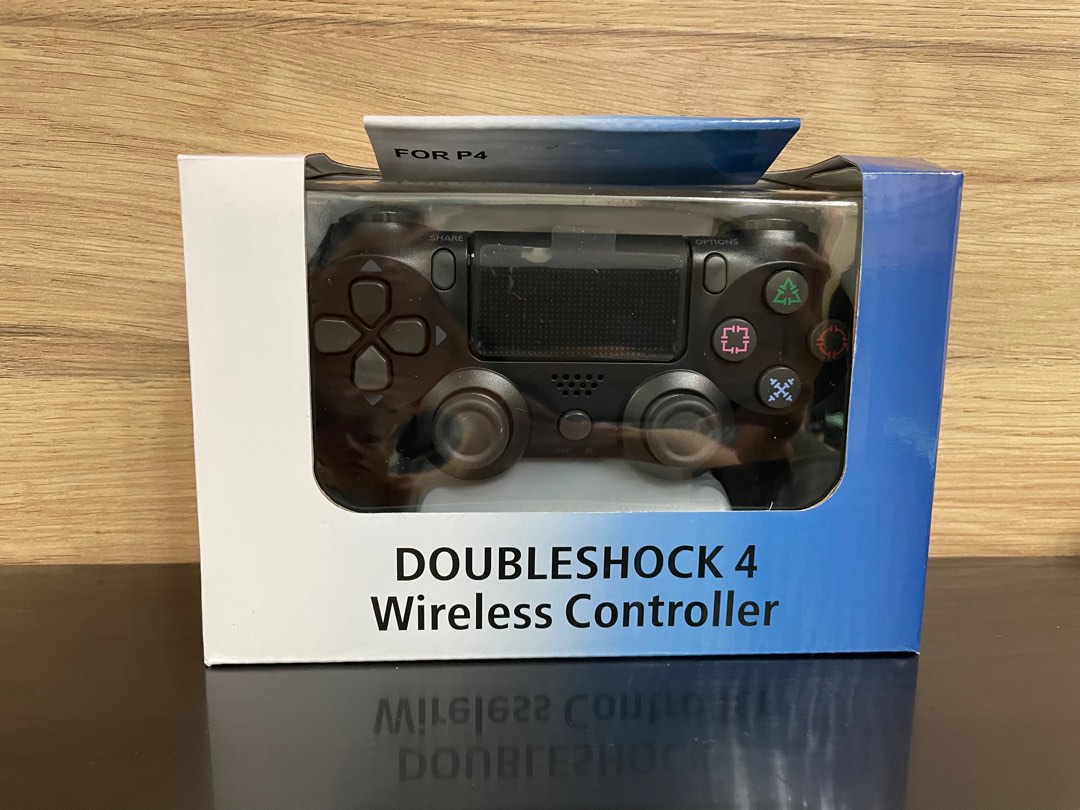 Double Shock Wireless Controller 手制 compatible with PS4 / PC / Steam ...