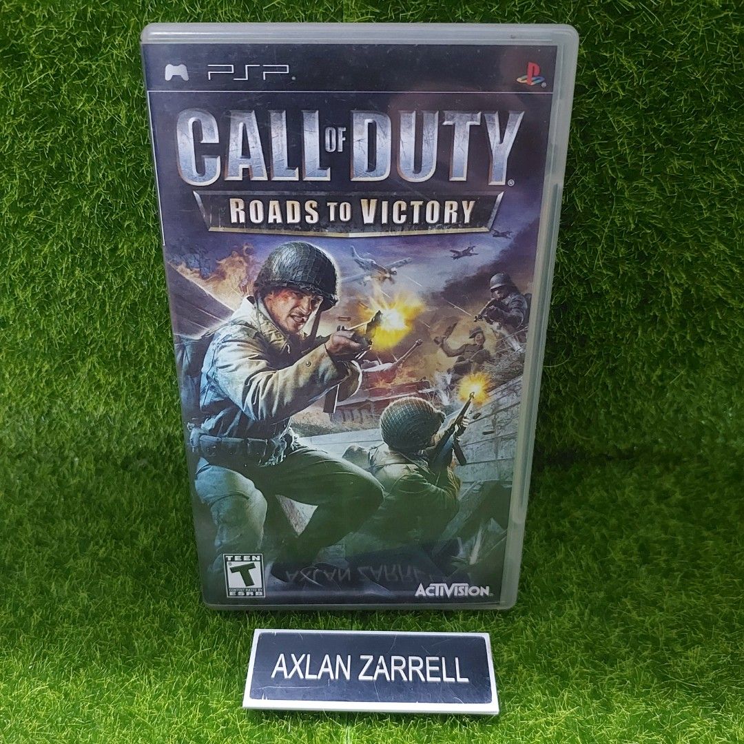 PSP UMD GAMES Call Of Duty Roads To Victory ESRB R1, Video Gaming ...