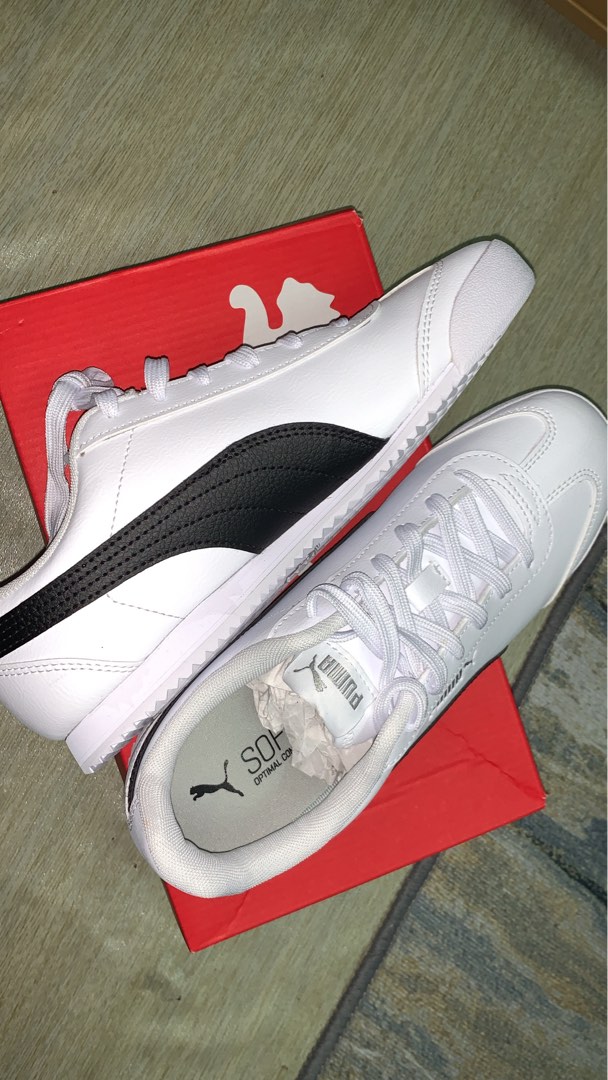 Puma Turino FSL white sneakers, Women's Fashion, Footwear, Sneakers on ...