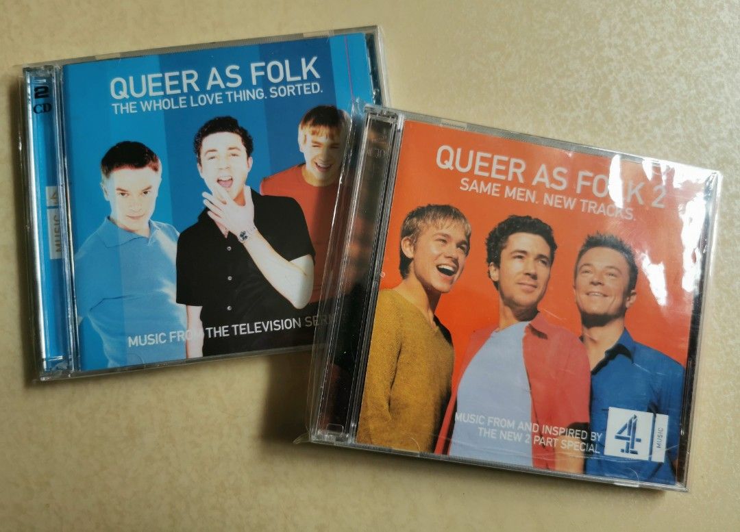 Queer As Folk Season 1 & 2 Original Soundtrack Combo Ultra RARE ...
