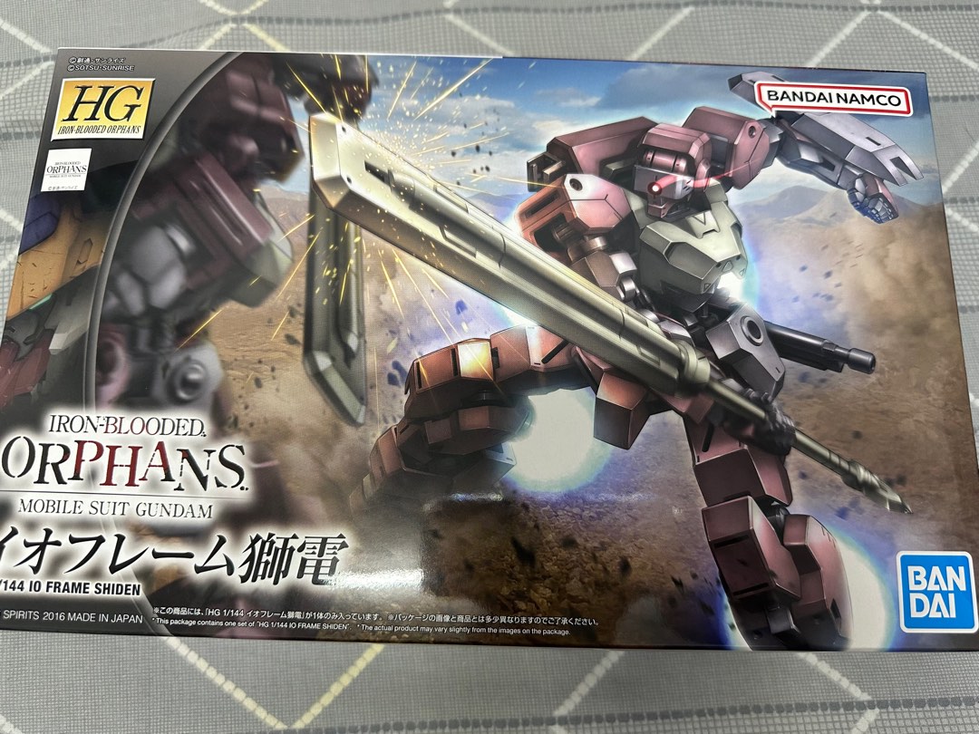 (READY STOCK) HG 1/144 IO FRAME SHIDEN (Gundam Iron Blooded Orphans ...