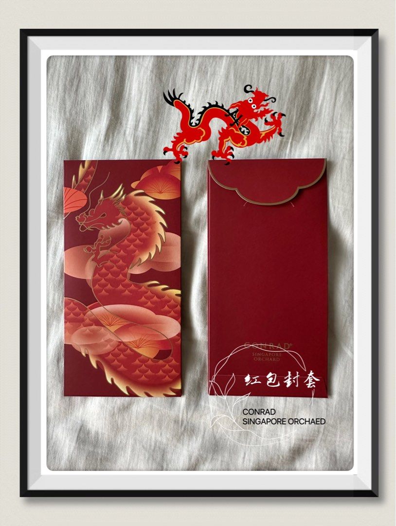 Red Ang Bao / Red envelope envelope /红包封套, Hobbies & Toys, Stationery ...