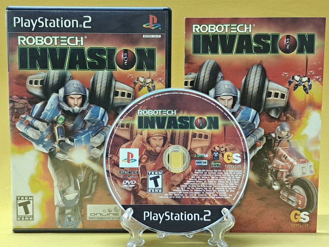 🔥ROBOTECH INVASION🔥 PS2, Video Gaming, Video Games, PlayStation on ...