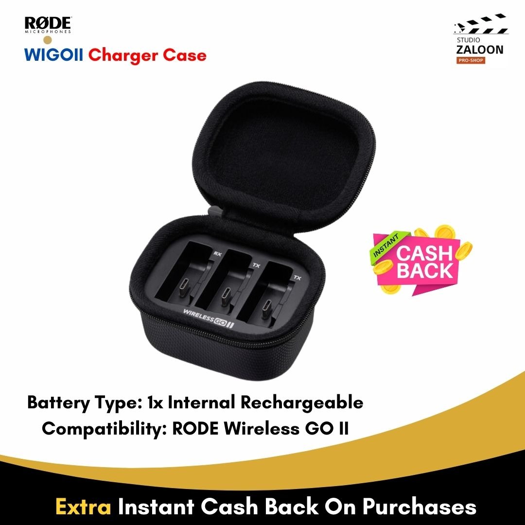 RODE Charging Case for Wireless GO II [ ChargingCase for Wireless Goii ...
