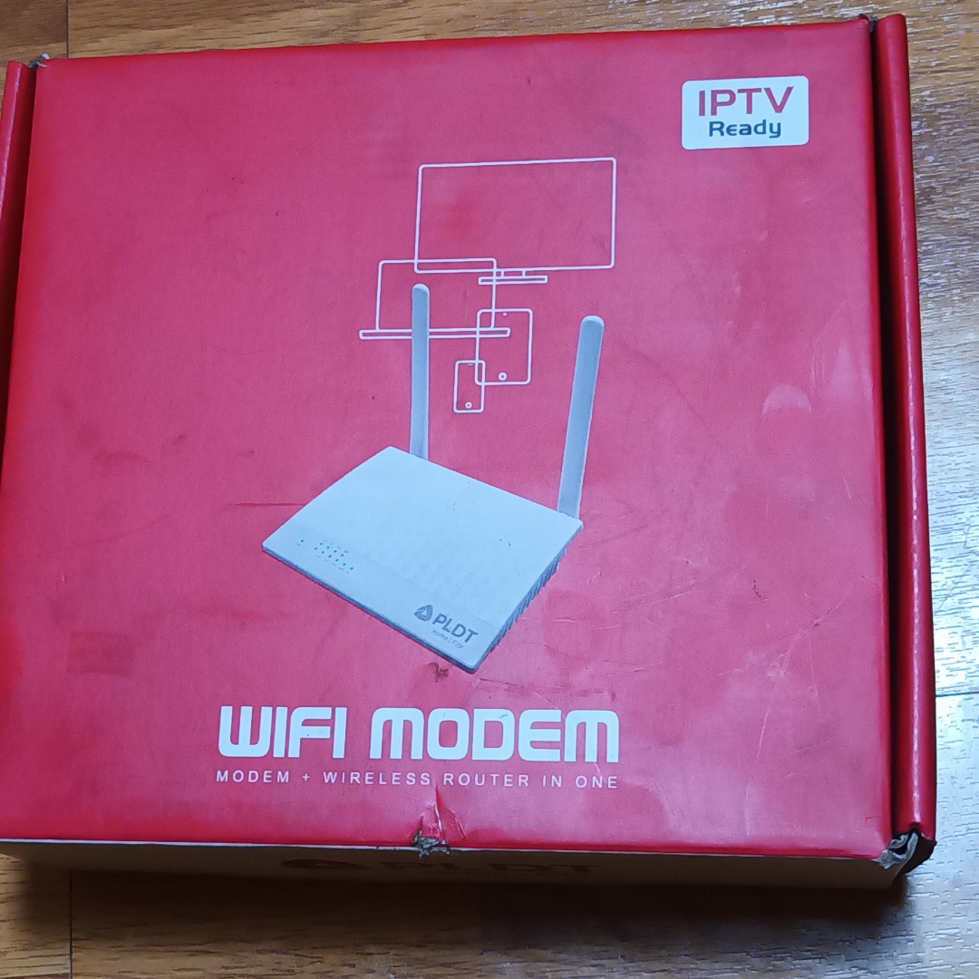 SALE !!! Brand New PLDT WIFI-Modem IPTV Ready (Complete Set ...